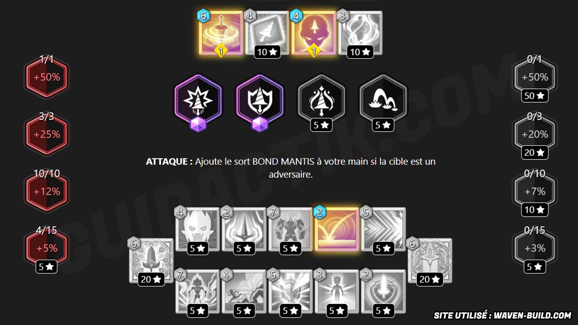 Guide et build Iop Pic Astramantis sur Waven - GUIDACTIK